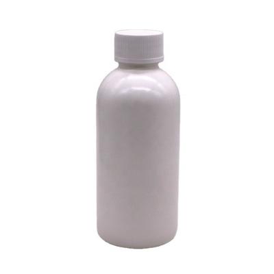 Cina Etichette personalizzate Bottiglia di liquido orale vuota in HDPE da 200 ml per sciroppo e collutorio in vendita