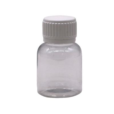 Cina Cappuccio a prova di manomissione Bottiglia di sciroppo per tosse in PET da 50 ml per l'olio lubrificante per la conservazione di liquidi orali in vendita