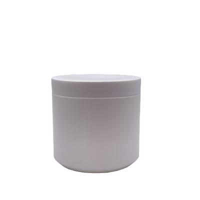 Cina Proof UV 350ml Materiale HDPE Bottone di plastica per crema cosmetica Logo personalizzabile BIANCO in vendita