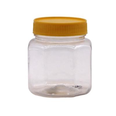 Cina 200 ml PET Octagon Food Jar per Noci Noci bottiglia di plastica a colori personalizzabili in vendita
