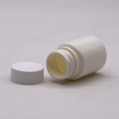 중국 알약 캡슐 태블릿 40cc 병 나사 캡 HDPE 재료 사용자 지정 라벨 인쇄 판매용