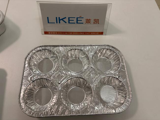 Aluminium foil container sample 3