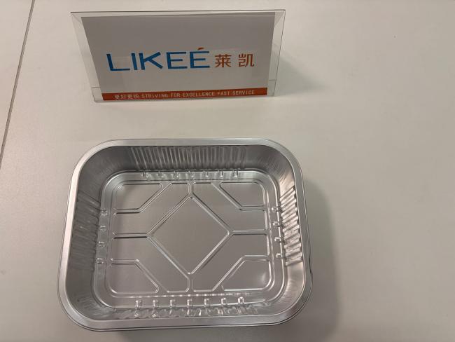 Aluminium foil container sample 2