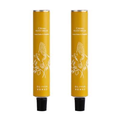 Cina Tubo molle crema di alluminio vuoto di compressione del tubo di cura di pelle del tubo della crema per le mani in vendita