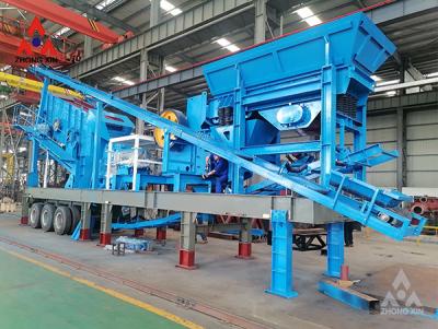 Cina 150tph Jaw Mobile Stone Crusher For Crushing Granite Limestone Rock Stone in vendita