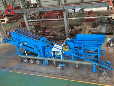 China 150tph Jaw Mobile Stone Crusher For Crushing Granite Limestone Rock Stone for sale