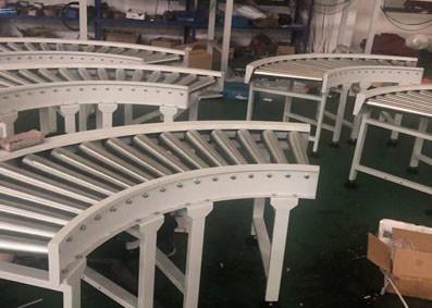 China Zhengzhou Generate Machinery Curve Gravity Roller Conveyor for Sale for sale