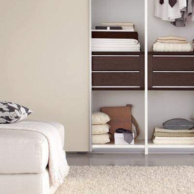 Chine Custom High Glossy Waterproof Bedroom Wall Wardrobe Acrylic / UV / Lacquer à vendre