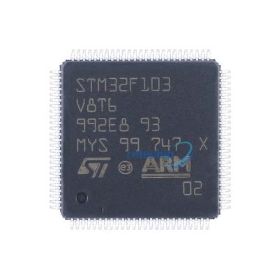 Китай RAM M3 64KB 20KB коркы блока LQFP100 микроконтроллера STM32F103V8T6 32 сдержанный MCU продается