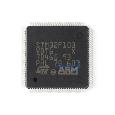 Китай Ram Lqfp-100 M3 128k 20kb коркы блока микроконтроллера STM32F103VBT6 32 сдержанный MCU продается