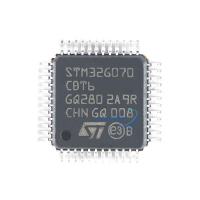 Китай RAM 36Kb Ics STM32G070CBT6 128Kb микроконтроллера коркы M0 руки внезапный продается
