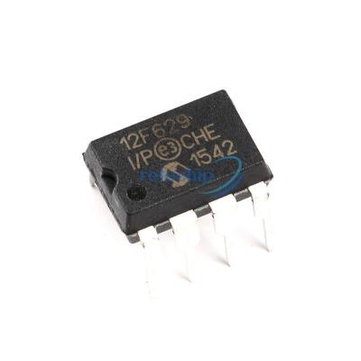 Китай PIC12F629-I/P 8-Pin Flash-Based 8-Bit CMOS Microcontroller PIC12F629 1.75KB 64 RAM 6 I/O Ind Temp PDIP8 mcu ic продается