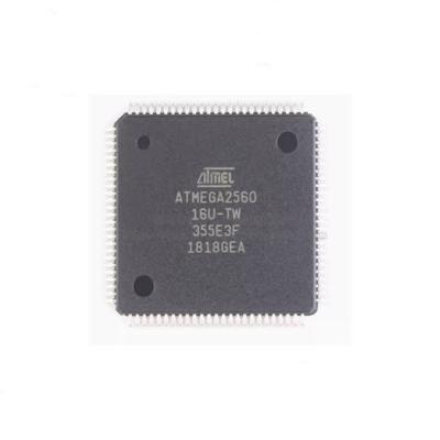 Китай ATMEGA2560-16AU microcontroller MCU 256kB Flash 4kB EEPROM 86 I/O Pins продается