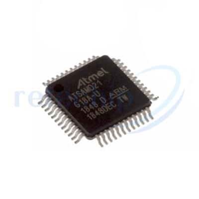 Китай ATSAMD21G18A-AU ARM Microcontroller MCU 256KB 32KB TQFP-48 GRN 1.6-3.6V 48MHz продается