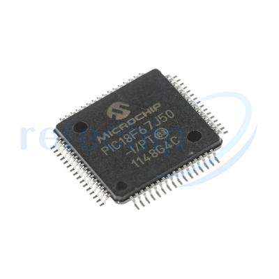 Китай PIC18F67J50-I/PT High-Performance, 1-Mbit Flash USB Microcontrollers 48 MHz 50 I/O 2V to 3.6V TQFP-64 продается
