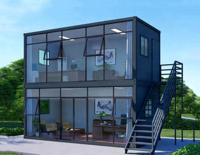 China Prefab Shipping Container Homes Modular Prefab Housing Prefab Flat for sale