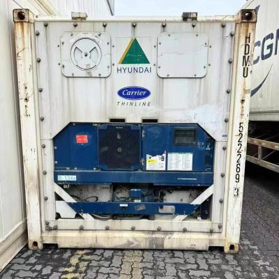 China Used 20' Foot ISO Shipping Container Reefer for sale