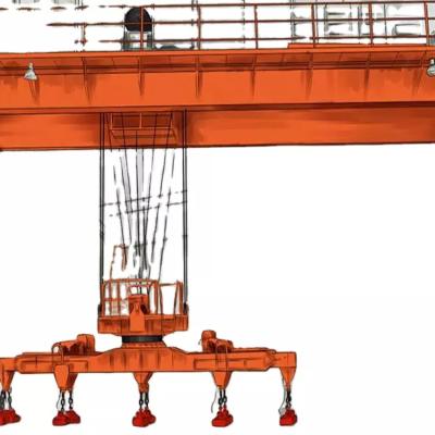 Cina Tipo 5T 16T della gru a ponte 20m/min QP della trave del magnete della gru a benna doppio in vendita