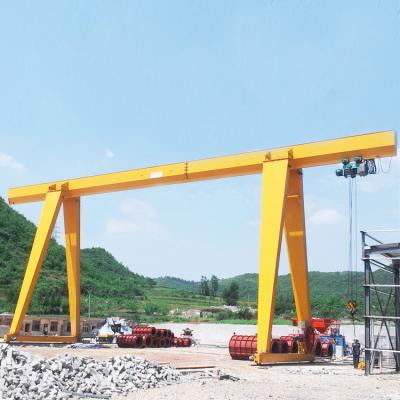 Cina Singoli Electrics elettrici di Schneider della gru della gru a cavalletto del fascio di Q235B MH 10T in vendita