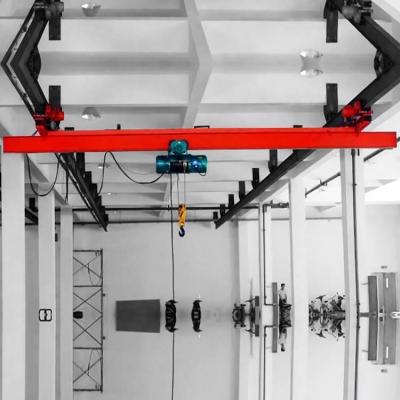 Cina Gru elettrica del cavo metallico del CD di 5 Ton Suspension Single Beam Bridge Crane With in vendita
