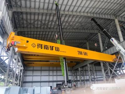 中国 50T小屋制御電気起重機の二重ビーム天井クレーンのヨーロッパのタイプ 販売のため