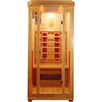 China High Quality Low EMF 3 PERSON Infrared Sauna with Graphene Heating Temperature Adjustable for sale