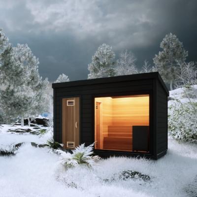 China 2025 Sauna Manufacturers Traditional Steam Sauna 2 Person infrared 1 Person Red Cedar Sauna room for sale