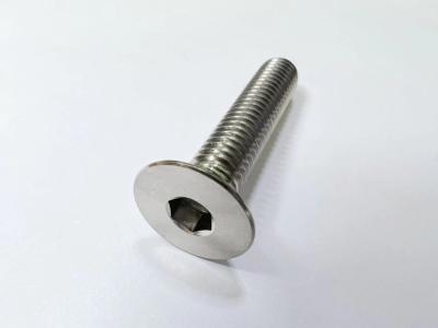 Cina Vite capa svasata incavo di titanio di esagono di M6*30mm in vendita