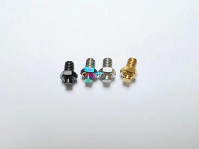 Cina Norma di titanio degli accessori del pedale dei pezzi di ricambio della bicicletta della vite di chiusura del pedale della bicicletta in vendita