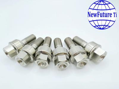 Cina Vite di titanio M14 Porsche ecc. del hub della vite di inverso di Bolt del dado dell'ettagono. in vendita