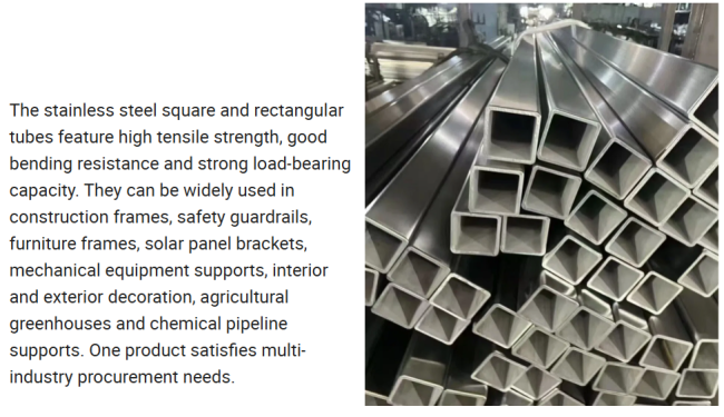 Industrial square tube storage and handling