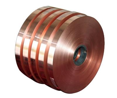 Cina Red Electrical Components Copper Strip with ±0.1mm From China in vendita
