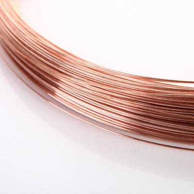 Cina C1100 C2700 Red Pure Copper Wire China Manufacturer Customized Purity 99.9% in vendita