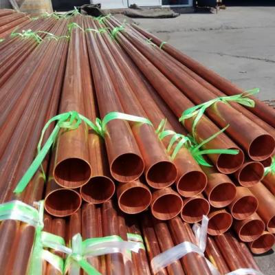 Cina High Quality Polished Copper Pipes with Wall Thickness 0.2-120mm, Customizable Length in vendita