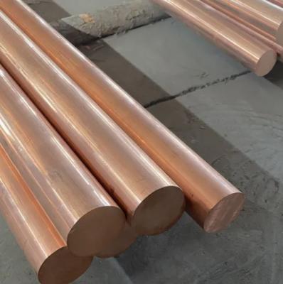 Cina Barra di rame brillante 99% di rame rosso puro (barra rotonda e forme personalizzate) in vendita