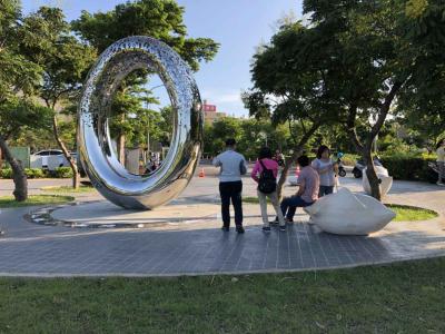 중국 인공적인 작풍 옥외 금속 조각품, 추상적인 옥외 금속 예술 조각품 판매용