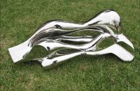 중국 금속 정원은 동상, 잔디밭 훈장 현대 야드 조각품을 장식합니다 판매용