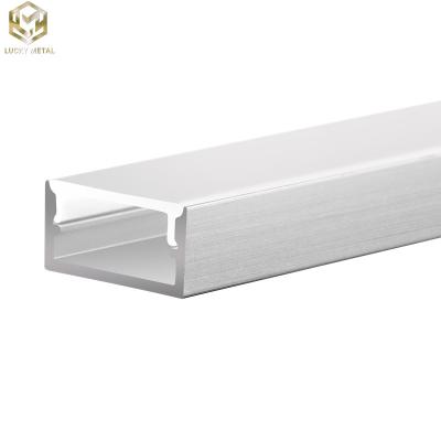 Cina Profil di striscia a led nascosta di alluminio, canale luminoso 3m personalizzato in vendita