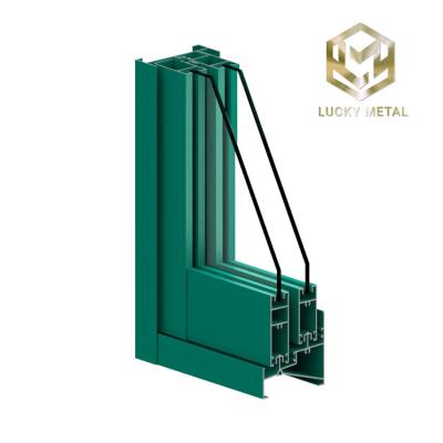 中国 6063-T5 Casement Windows And Doors Aluminium Profile 販売のため