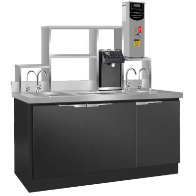 Boba Tea Equipment Black Titanium Bar Combination Bubble Milk Tea Machine