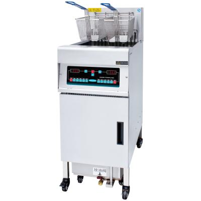 Electric & Gas Commercial Deep Fryer Automatical Open Computer Control Panel