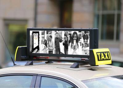 Cina Pannello impermeabile leggero fisso all'aperto di alta risoluzione del tetto del taxi dell'esposizione di LED in vendita