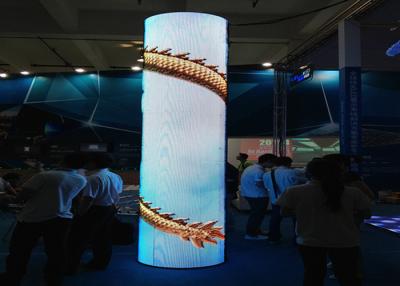 Cina L'esposizione principale flessibile fissa dell'interno 2.5mm, 1200nits curvo ha condotto i moduli molli in vendita