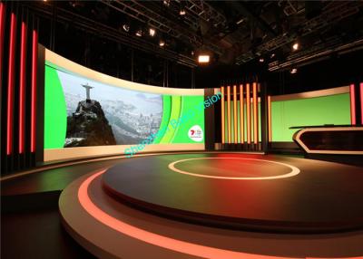 Cina Parete dell'interno di colore pieno P4 video, esposizione di LED magnetica di servizio anteriore per installazione fissa in vendita