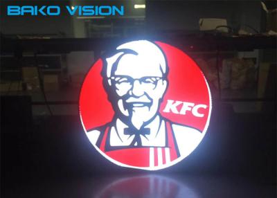 Cina Il doppio rotondo del tabellone per le affissioni del LED ha parteggiato logo circolare della via che annuncia l'esposizione di LED in vendita