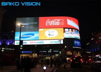 Cina Schermo veloce di colore pieno 6500nits dell'installazione P6/P8/P10 di LED dell'esposizione di manutenzione fissa all'aperto della parte anteriore in vendita