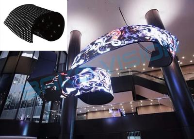 Cina Esposizione di LED flessibile di colore pieno, alta definizione di P3mm curva annunciando l'esposizione di LED in vendita