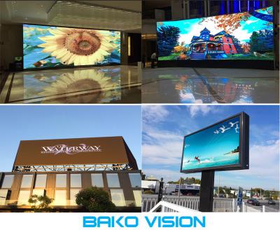 Cina La pubblicità all'aperto di colore pieno di luminosità di 5500 pidocchi ha condotto l'esposizione IP65 SMD3535 1920Hz in vendita