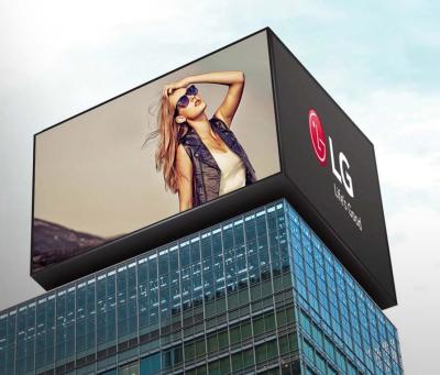 China Große Werbung im Freien führte Bildschirm-Festeinbau P8 P10 zu verkaufen
