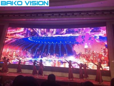 Cina Alto pannello di parete principale fisso dell'interno dell'esposizione di luminosità P5 SMD2121 per Corridoio/mercato in vendita